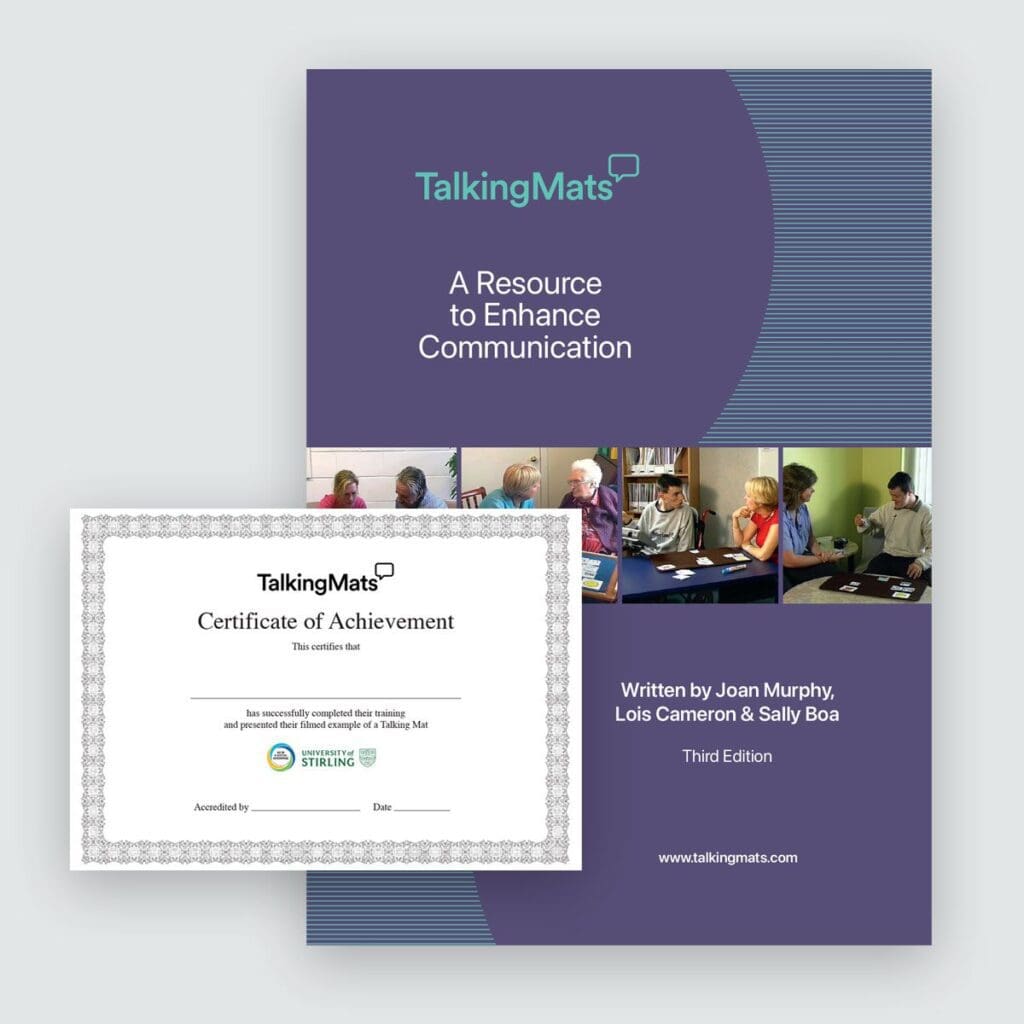 E-Book and Certificate - Talking Mats